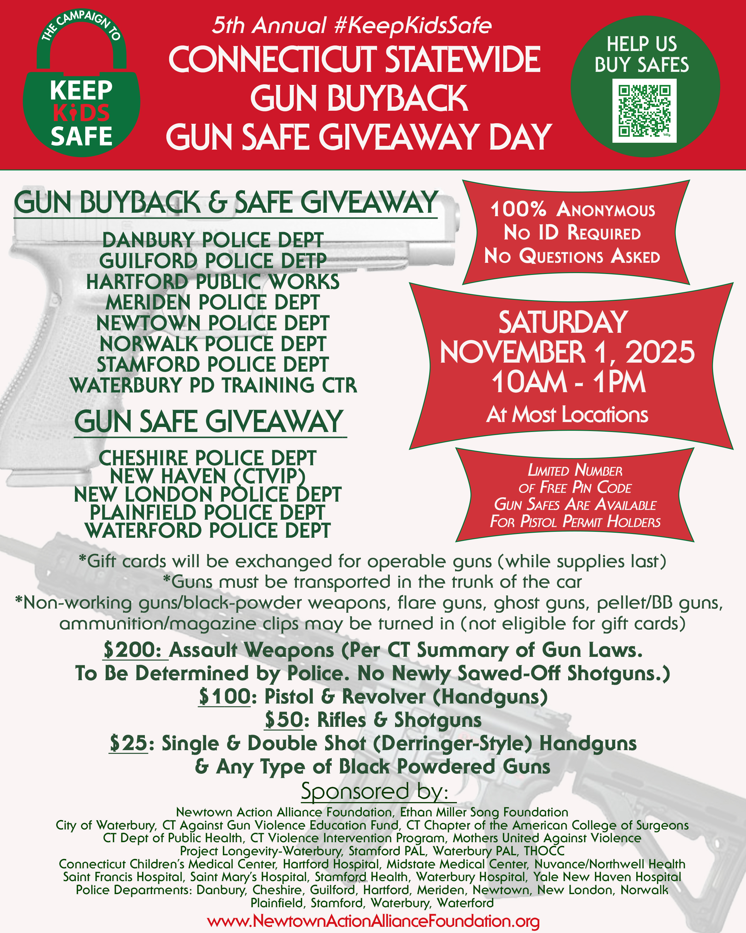CT Gun Buyback & Safe Giveaway Event